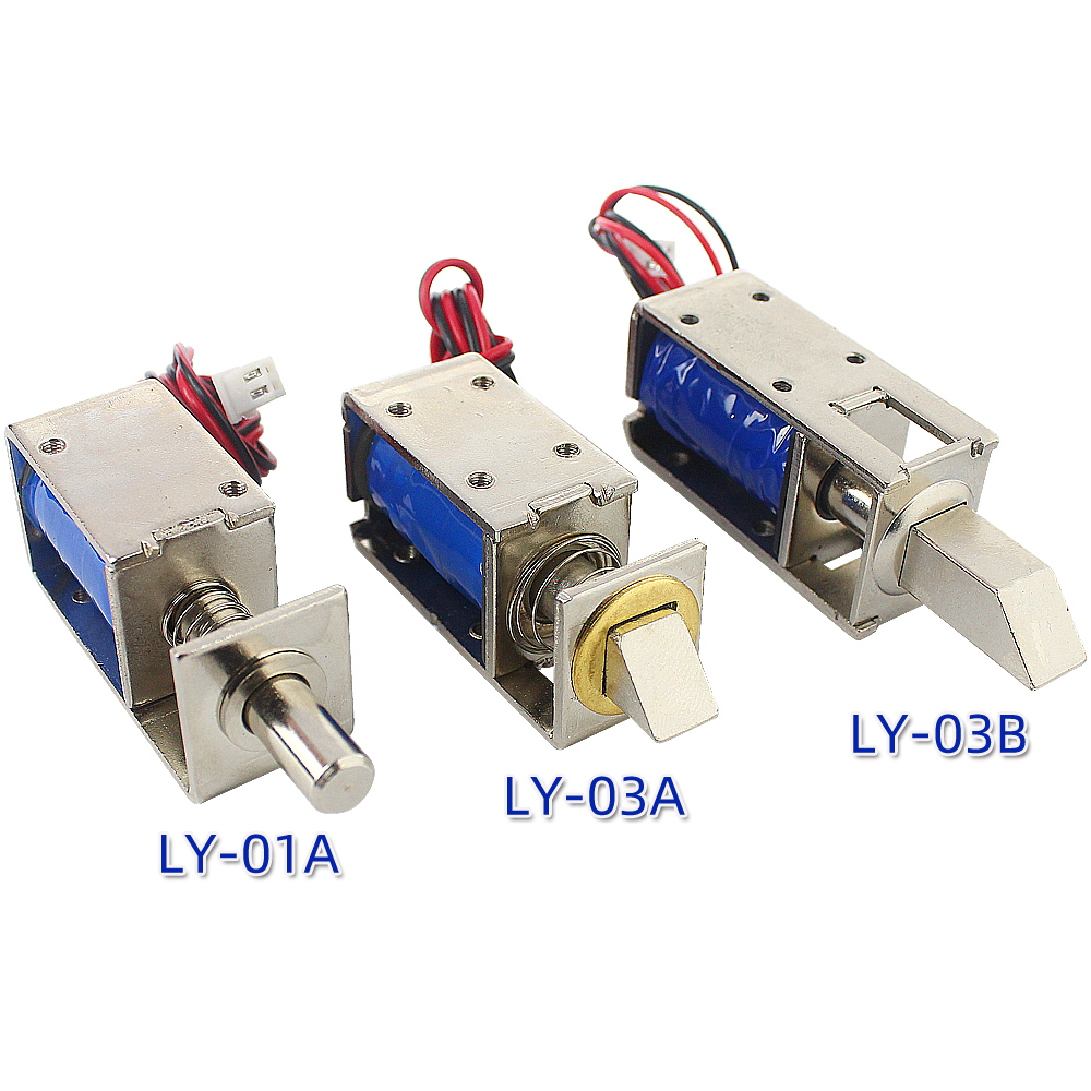 Electric control lock DC12V electronic lock door lock solenoid coil ...
