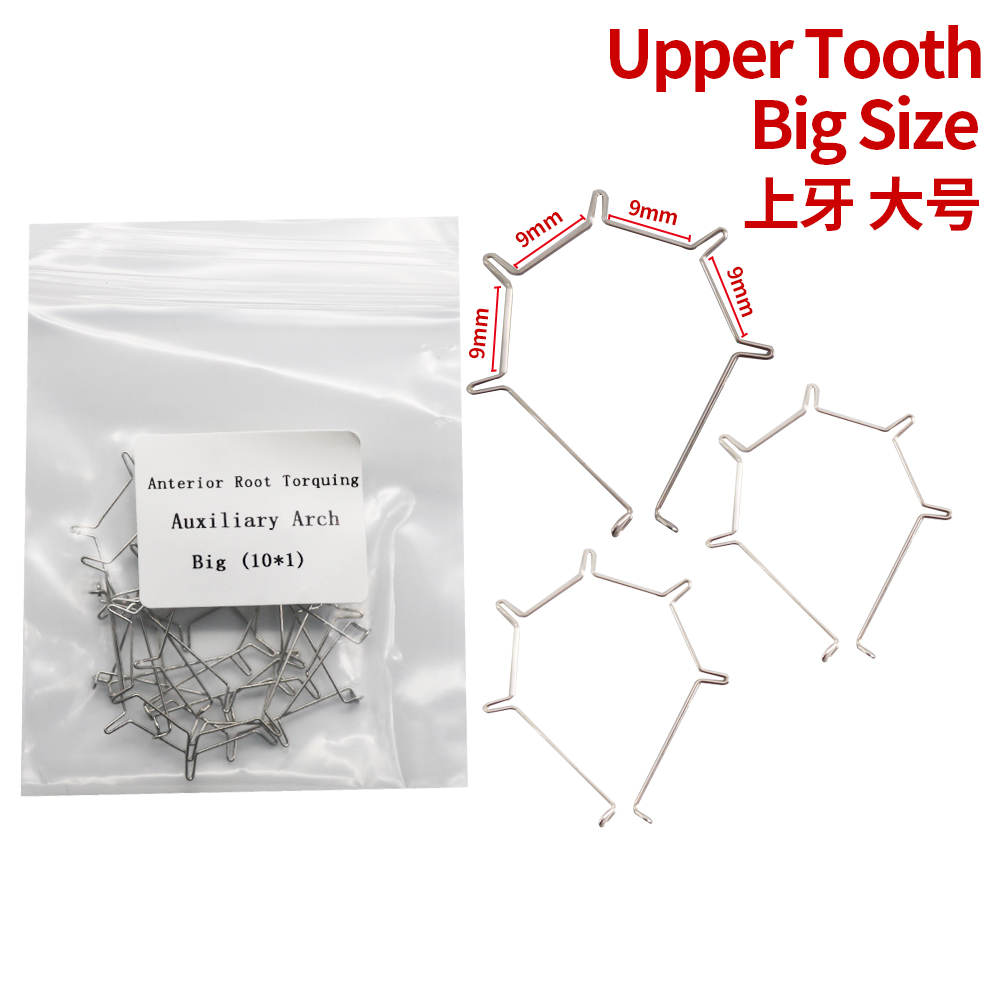 【Limited】10Pcs/Pack Dental Five Curved Torque Spring Auxiliary Arch ...
