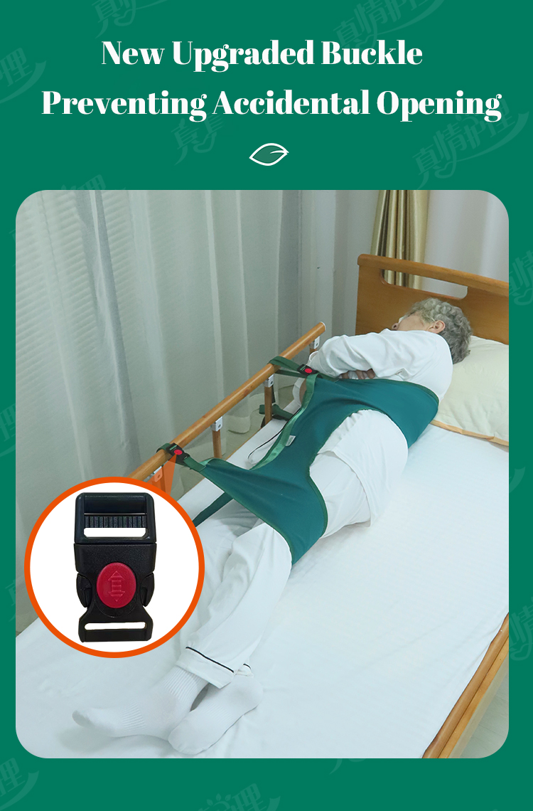 Zhenqinghuli Bedridden Care Patient Lifting Transfer Hospital Bed ...