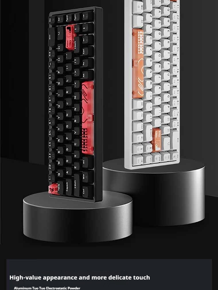 Lenovo xiaoxinK6 aluminum alloy wired magnetic axis keyboard, 8k return ...