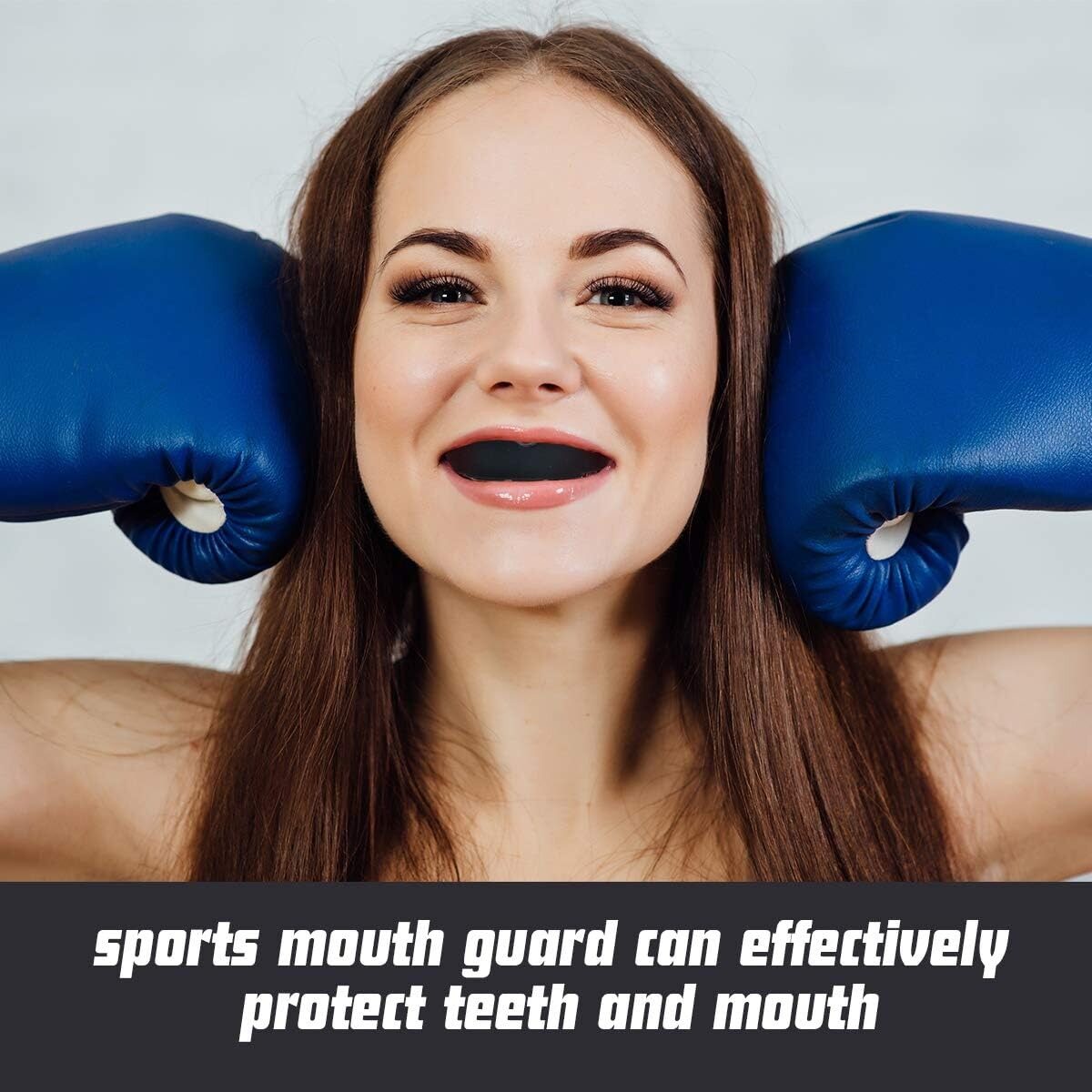 GYMPRO Adult Sports Tooth Protection EVA Mouth Guard Sports Kids ...
