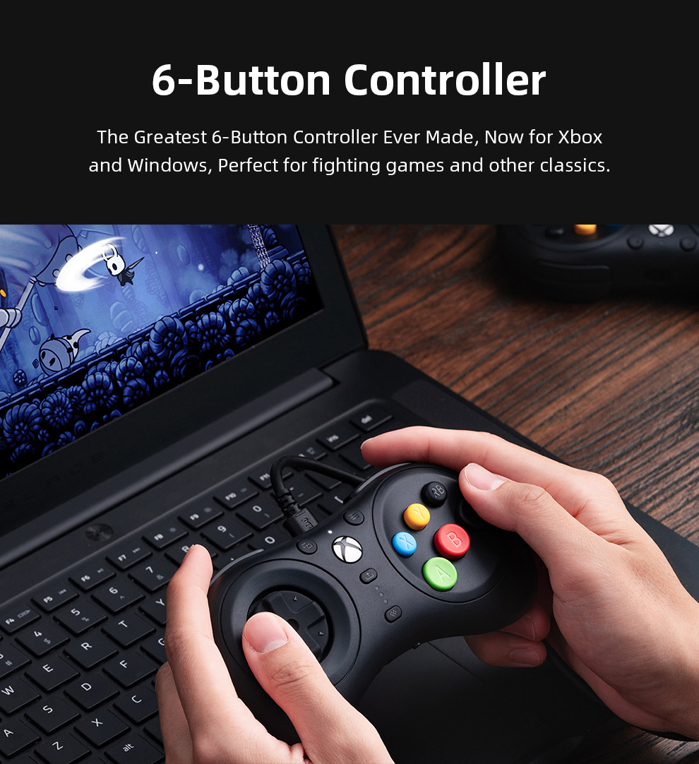 8Bitdo-M30 wired controller for Xbox Series X, S, Xbox One and Windows ...