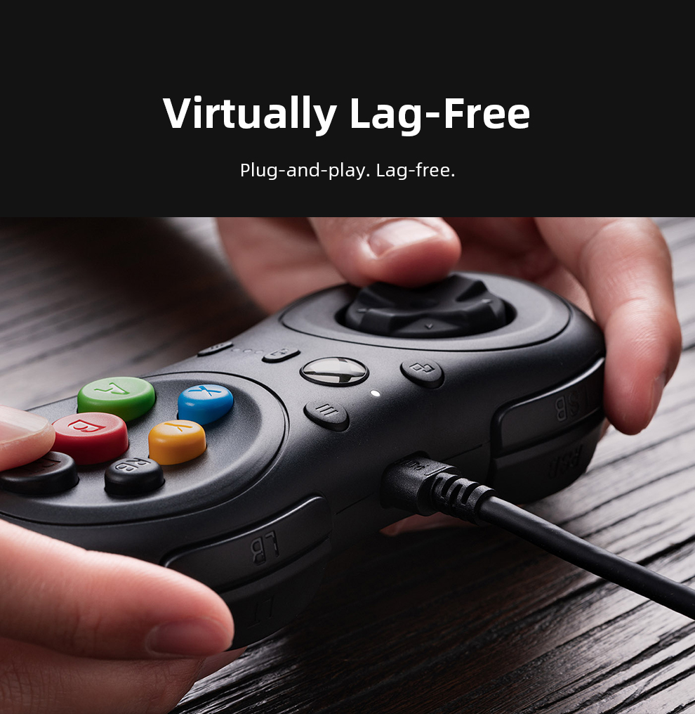 8Bitdo-M30 wired controller for Xbox Series X, S, Xbox One and Windows ...