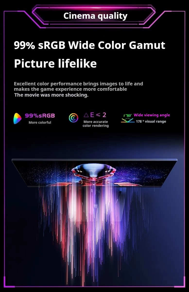 Monitor PC 180HZ 2K/4K IPS Monitor 24/27 Inch IPS Computer Gaming ...