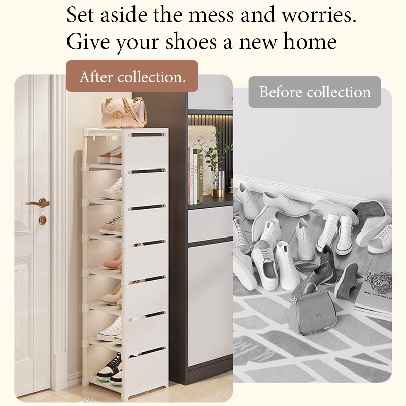 Cheap shoe rack Multi layer Simple shoe rack dormitory shoe cabinet ...