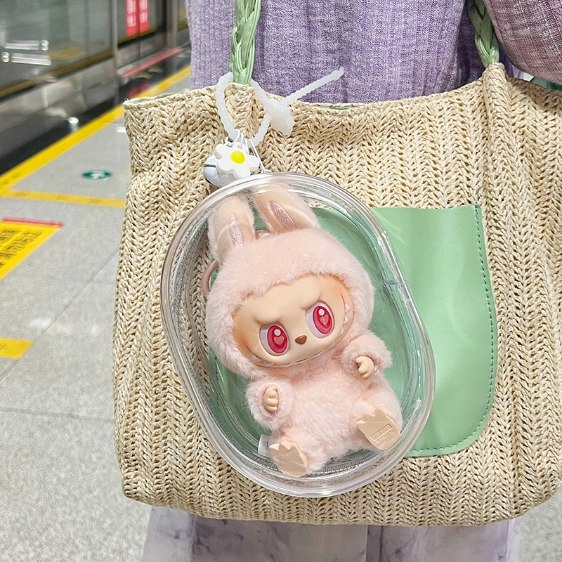 Labubu display bag handicrafts bag doll collection bag model bag clear ...