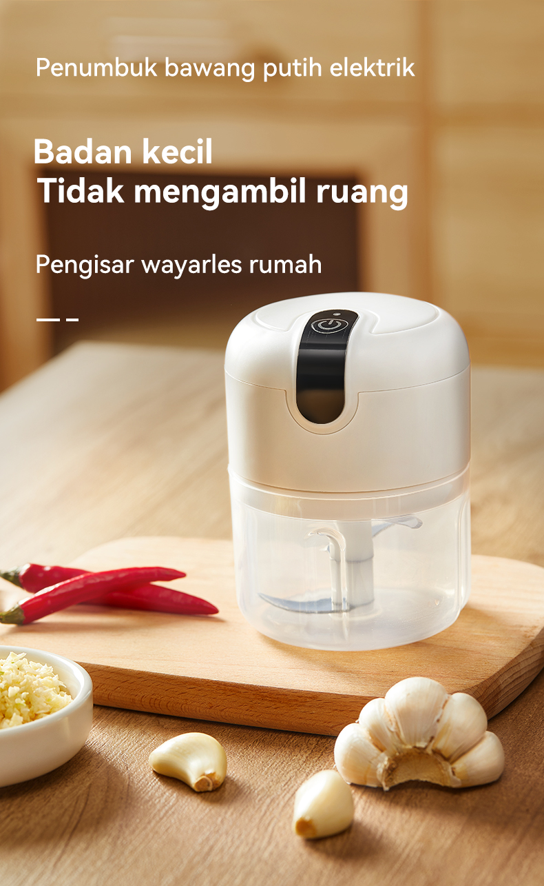 Ecowin Cookware Chopper Blender Rechargeable USB Garlic Puree Chilli ...