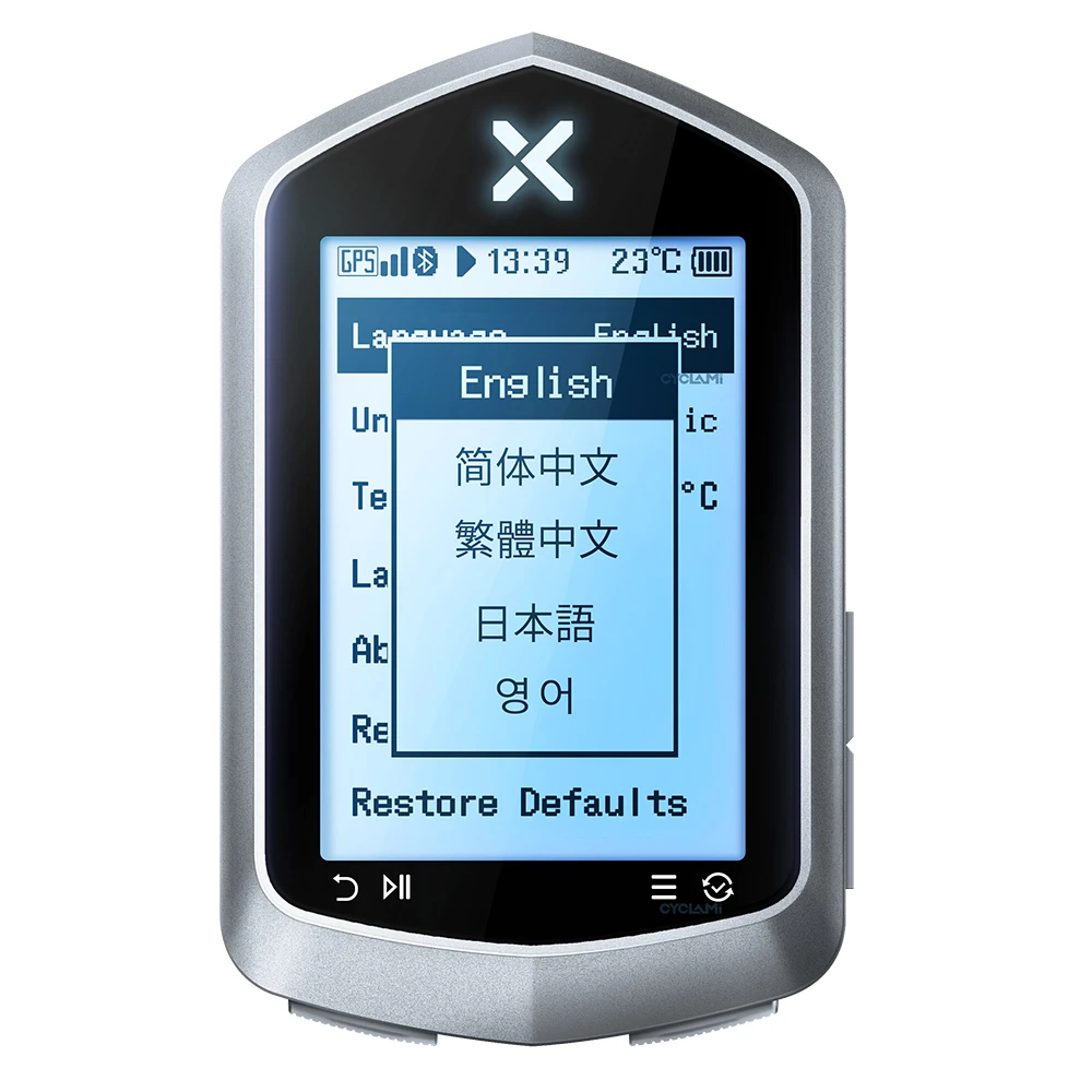 XOSS NAV+ NAV Plus GPS Bike Computer Cycling Map Route Navigation ...