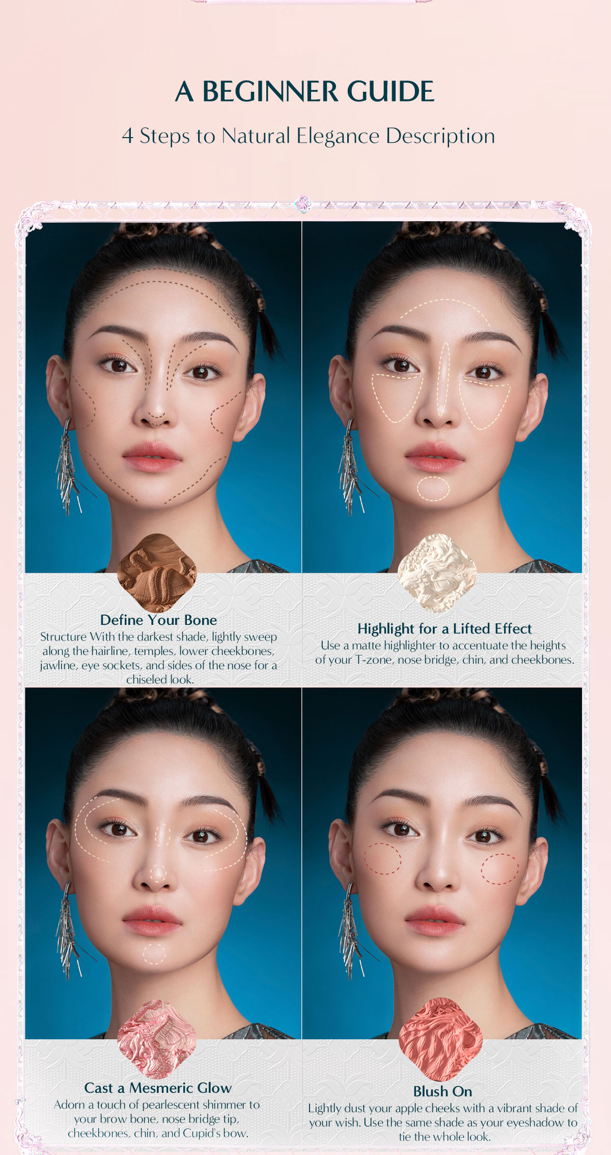 花西子 Florasis Eastern Beasts Sculpting Makeup Palette (Ode to Embroidery ...