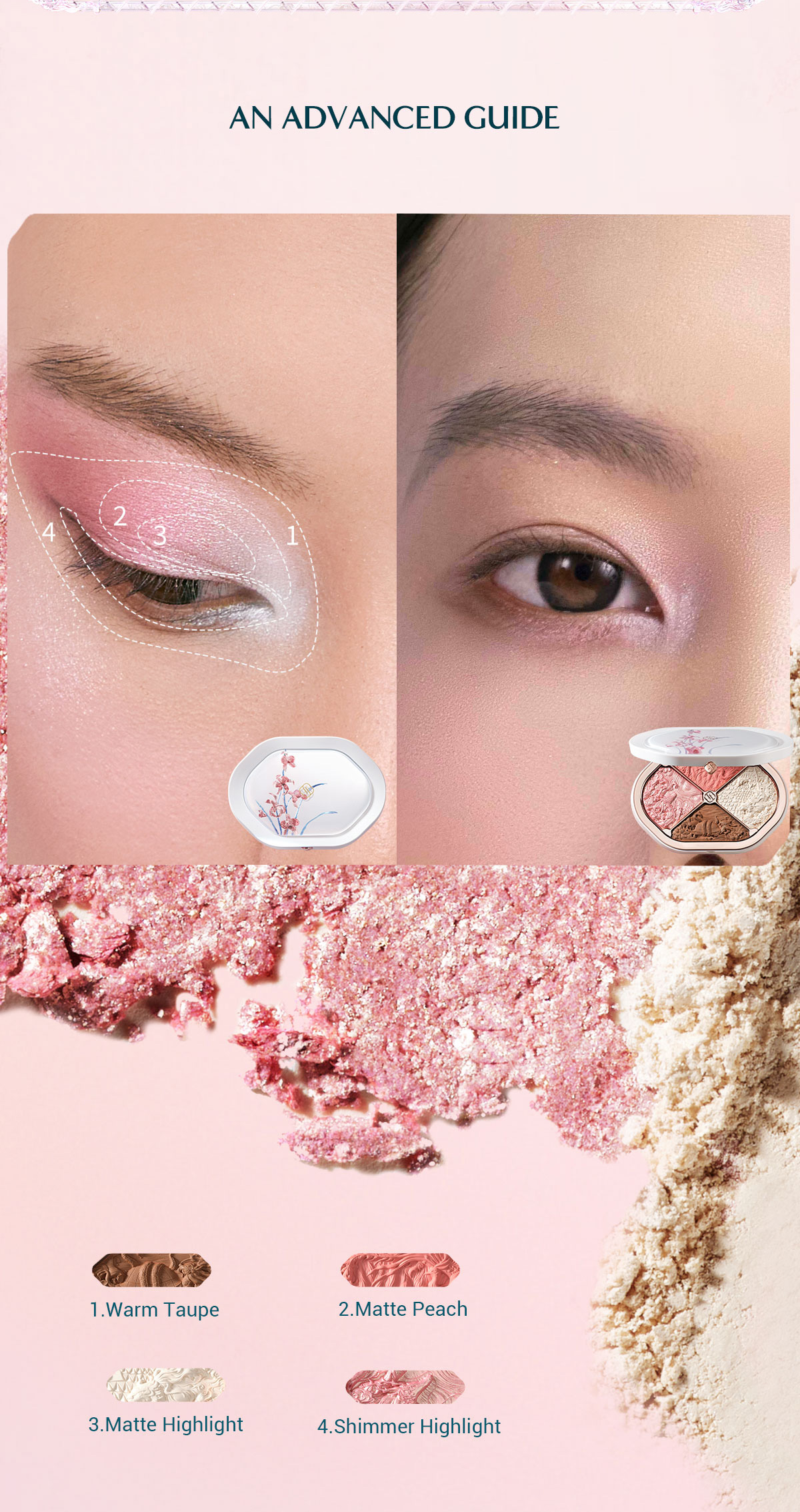 花西子 Florasis Eastern Beasts Sculpting Makeup Palette (Ode to Embroidery ...