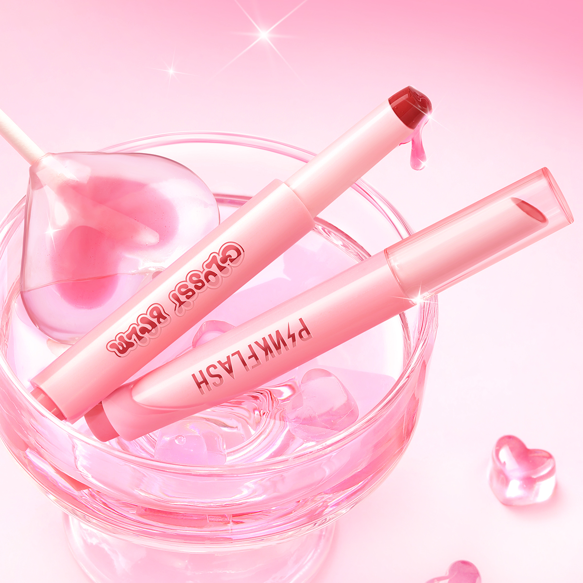 【Local shipping】PINKFLASH Melting Glossy Lip Balm Dewyful Glossy Long ...