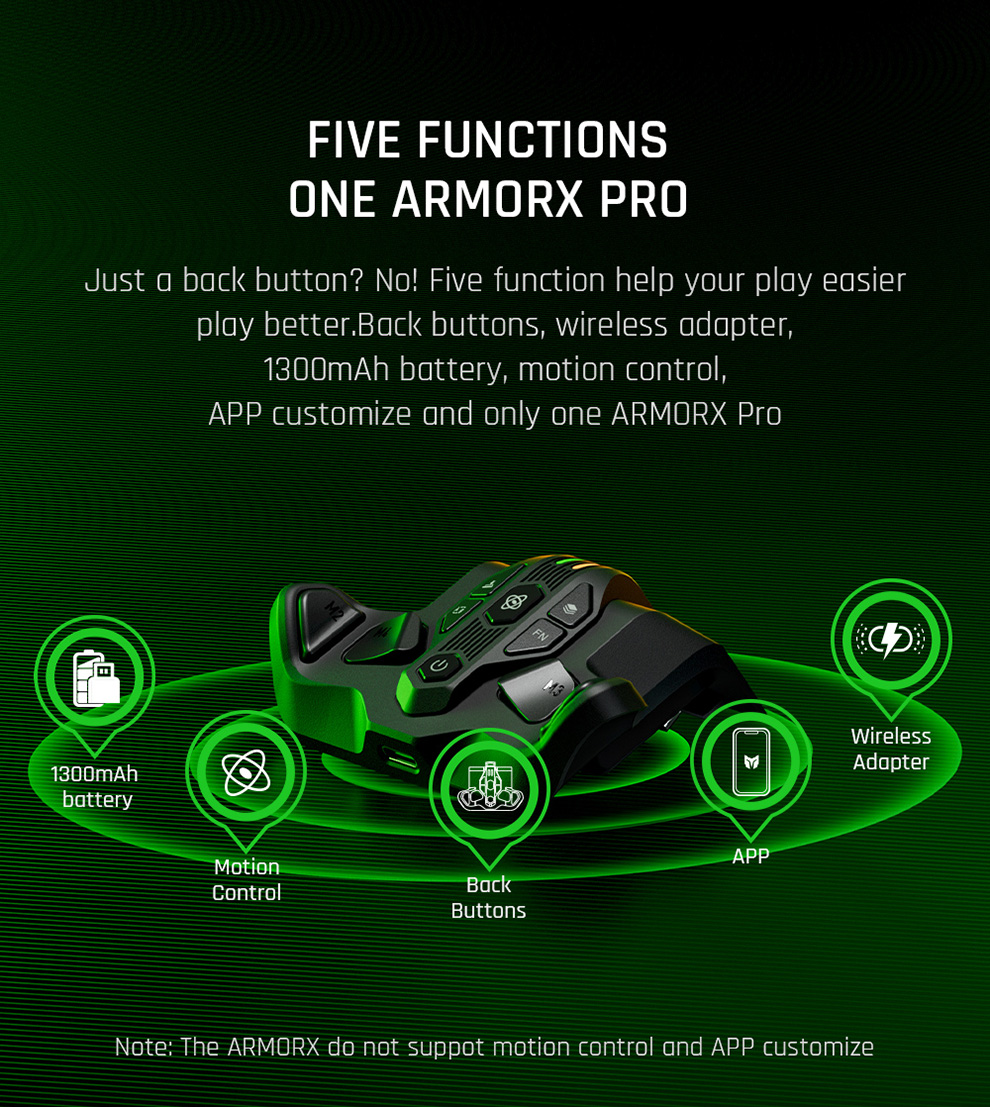 BIGBIG WON ARMOR X Pro Wireless Back Button Attachment For Xbox Series ...