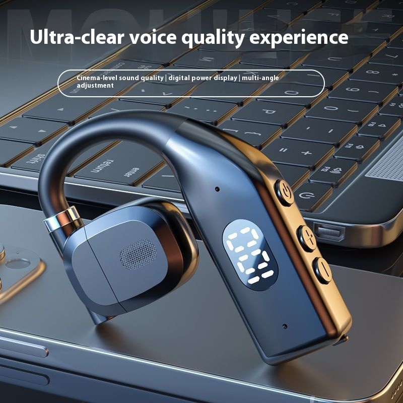 TZUZL P7 Single Wireless Earphones Air Conduction OWS Headphone HiFi ...