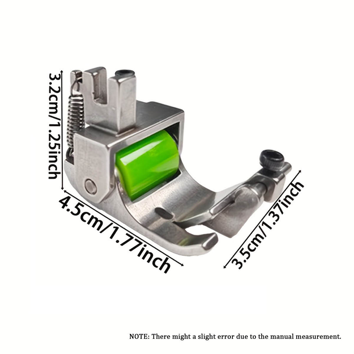 Q7 Multi-Use Adjustable Edge Guide Roller Hem Rubber Roller Presser ...