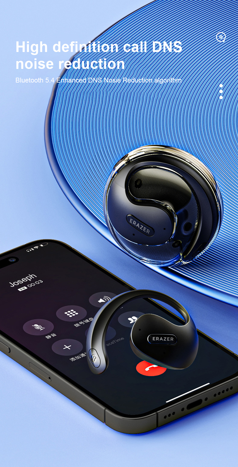 Lenovo X15 Pro Wireless Earphone Bluetooth Earphone OWS Open Ear Ear ...
