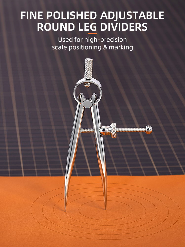 WUTA Adjustable Wing Divider Scriber Calliper Leather Compass Creaser ...