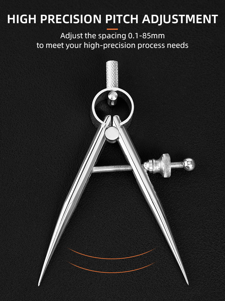 WUTA Adjustable Wing Divider Scriber Calliper Leather Compass Creaser ...