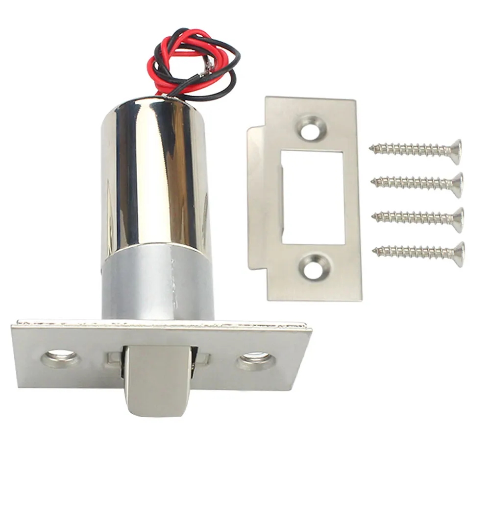 DC12V small electric bolt lock electric control door lock concealed ...