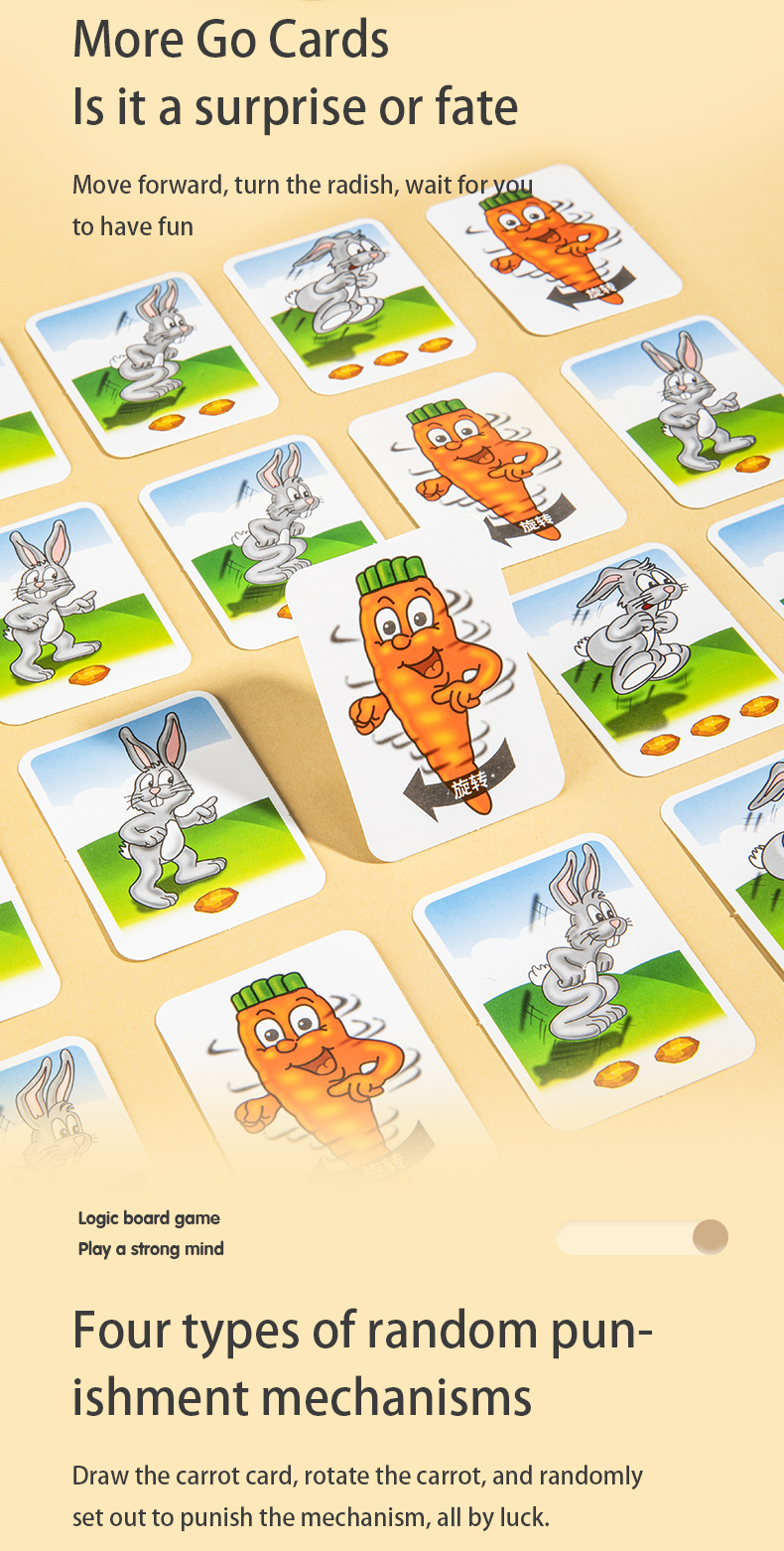 TEMI Funny Bunny Trap Board Games Puzzle Interactive Early Learning ...