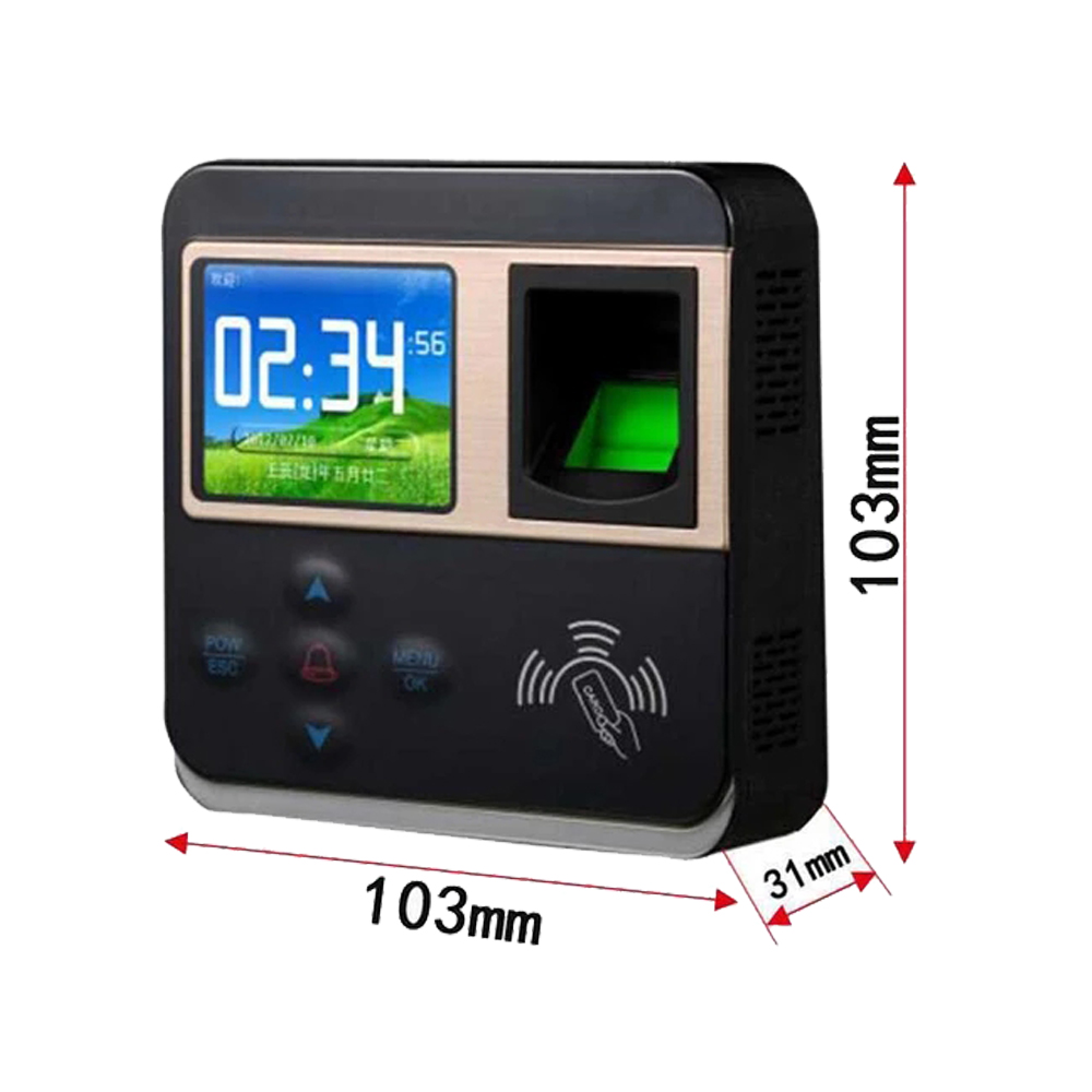 Realand F211 TCP/IP RJ45 USB Biometric Fingerprint Access Control Time ...