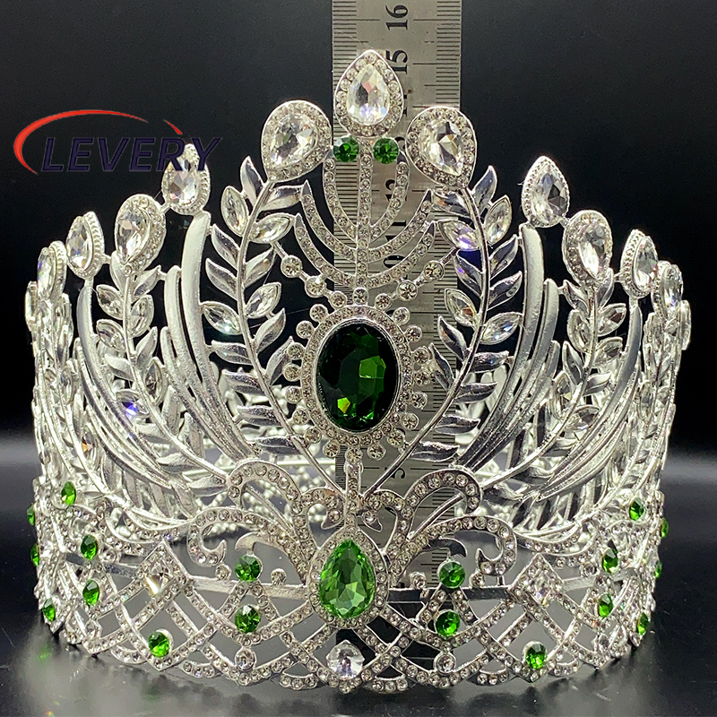 Levery Royal Queen Super Big Tiaras Women Jewelry Bridal Crowns Pageant ...