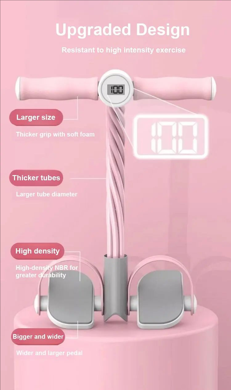 Multifunction Tension Rope Elastic Yoga Pedal Puller Resistance Rope ...