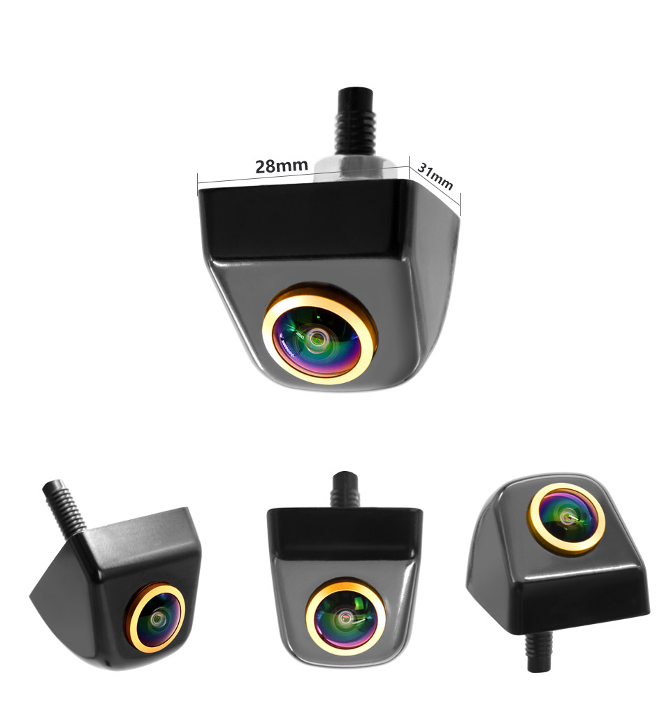 AHD 1080P Golden Lens Car Intelligent Dynamic Trajectory Moving Guide ...