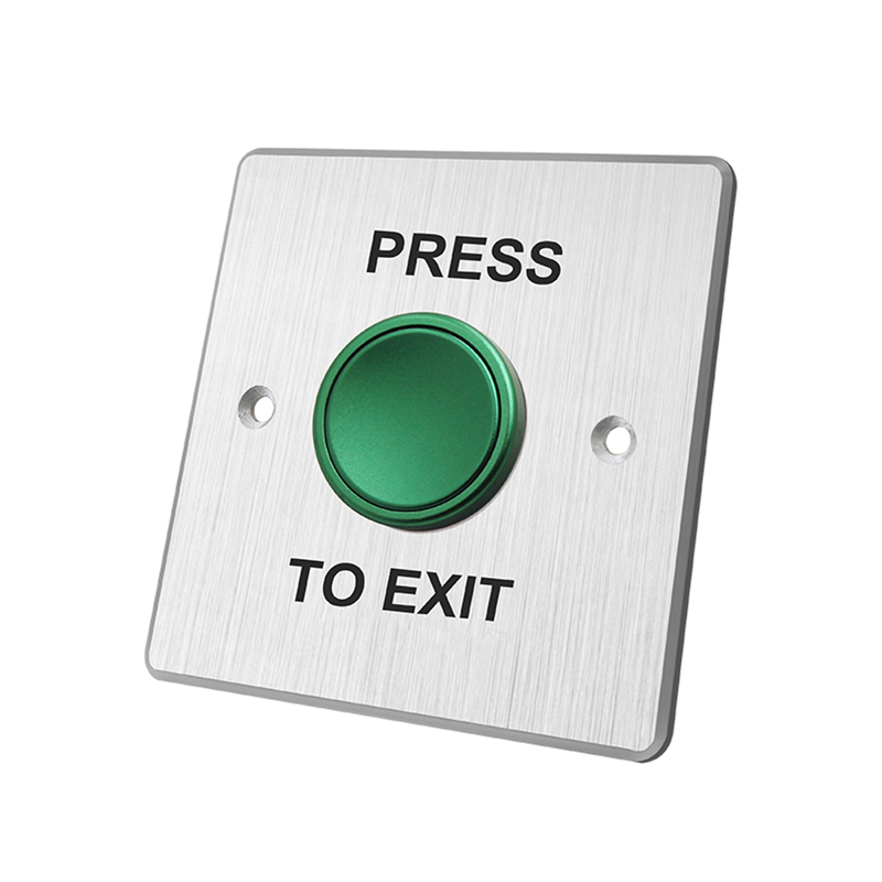 Square Green Push Button Press Exit Button Door Release Switch Touch ...