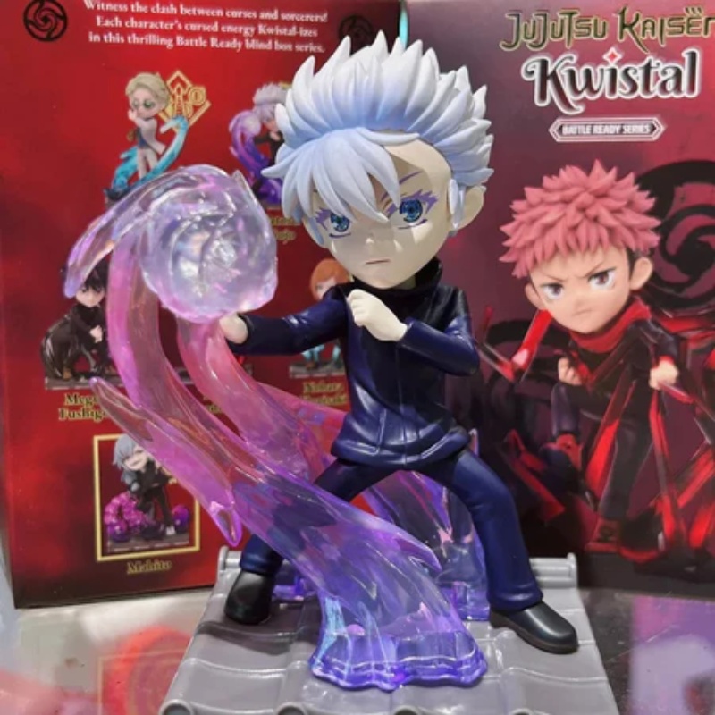 Perfect Jujutsu Kaisen Blind Box Anime Doll Gojo Satoru Action Figures ...