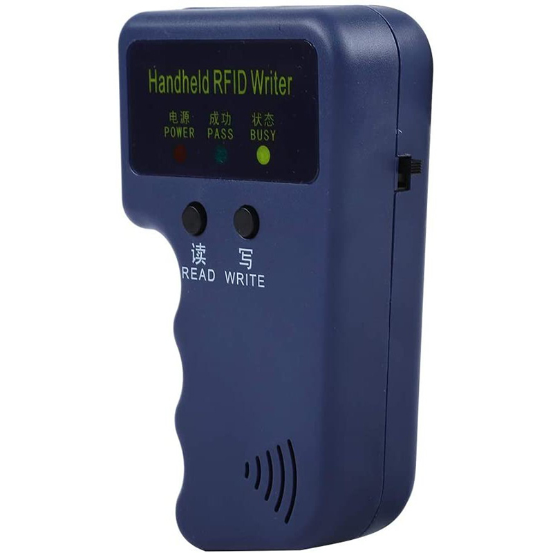 125Khz RFID Reader Writer, Portable Handheld Proximity Key ID Card ...