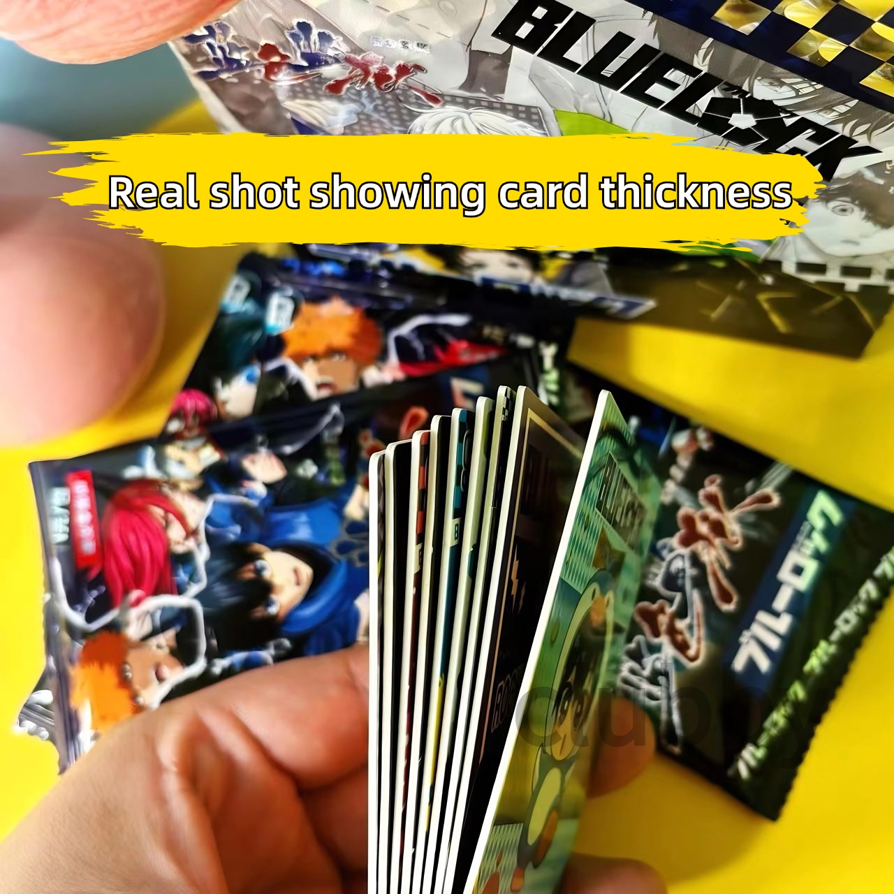 90 Blue Lock Thick Card TCG Nagi Seishiro rare LSR/ER/QR flash kad ...