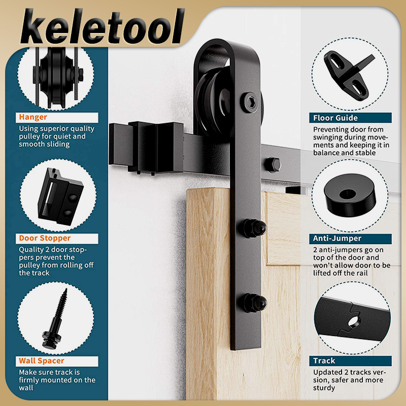 sliding door rail Barn Door Hanging Rails Sliding Door spot Barn Door ...