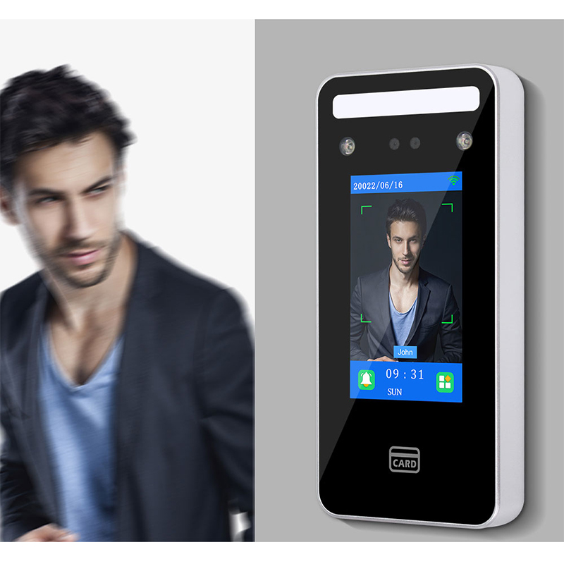WIFI Dynamic Face Recognition Access Control System RFID Card Facial Biometric Time Attendance ...