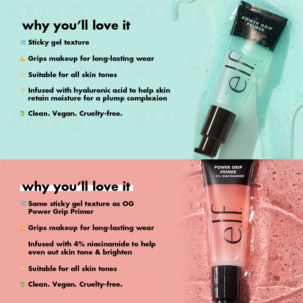 🟧PAYDAY SALE🟦USA ELF Power Grip Primer 24ml, Power Grip Primer + 4% ...