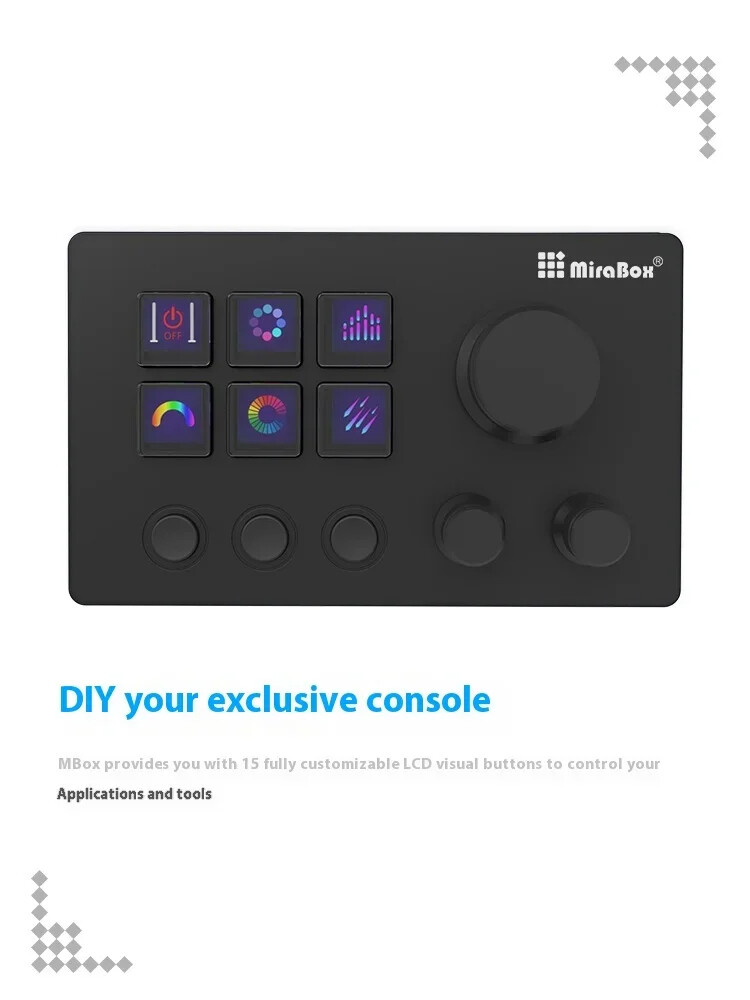 Mira box N3 Custom Visual Mini Knob Macro Programing Visual Domestic ...