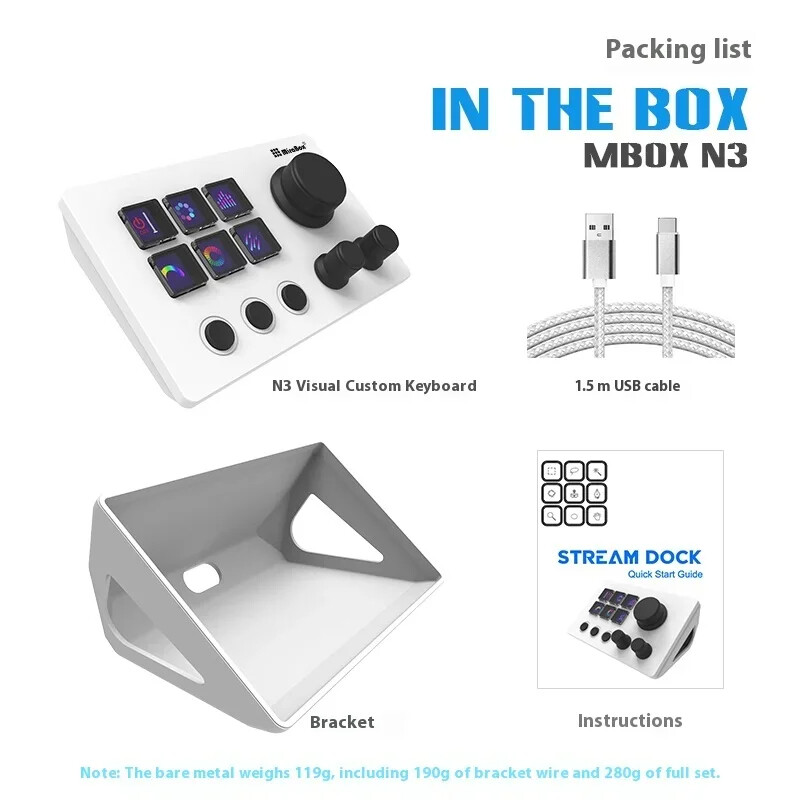 Mira box N3 Custom Visual Mini Knob Macro Programing Visual Domestic ...