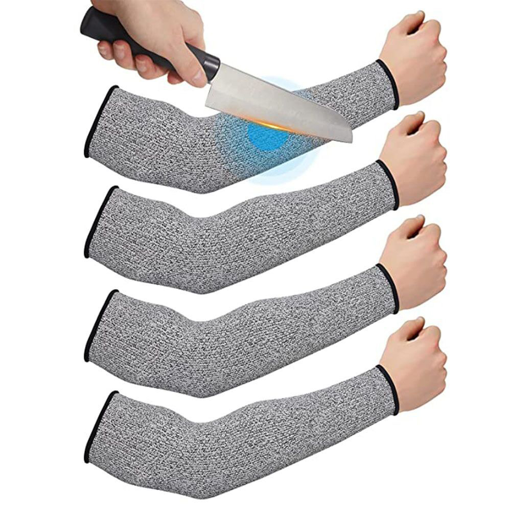 Level 5 Cut Resistant Arm Sleeves with Thumb Holes for Welding Garden ...