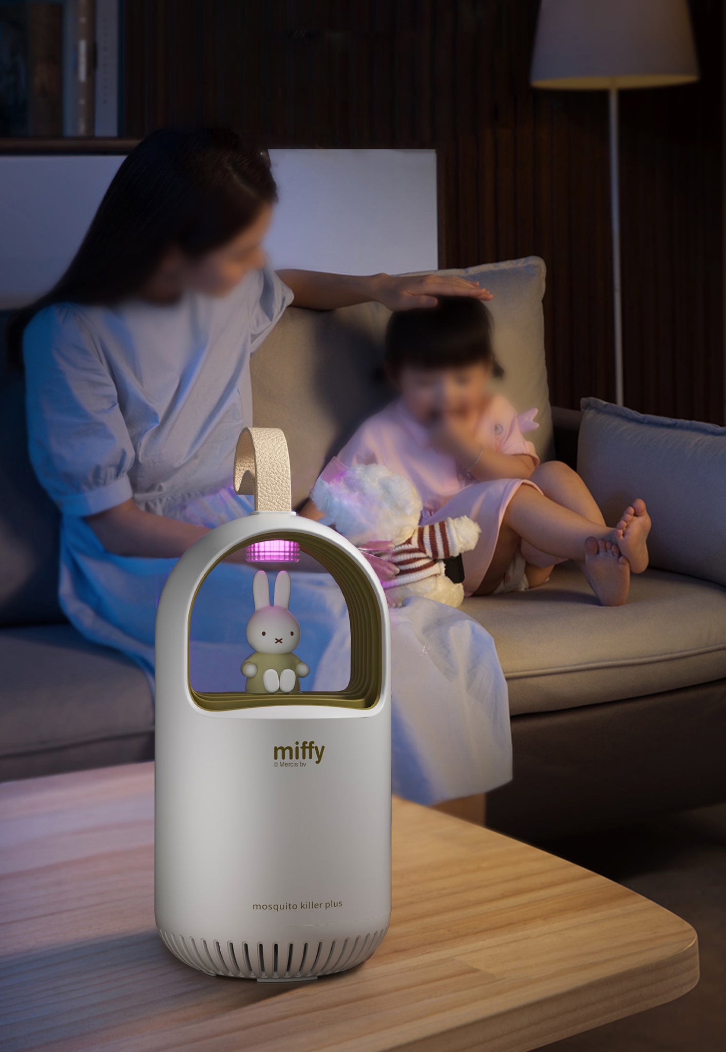 Miffy x Mipow Mosquito Killer Lamp 365nm UV Light Bug Zapper Trap Flies ...