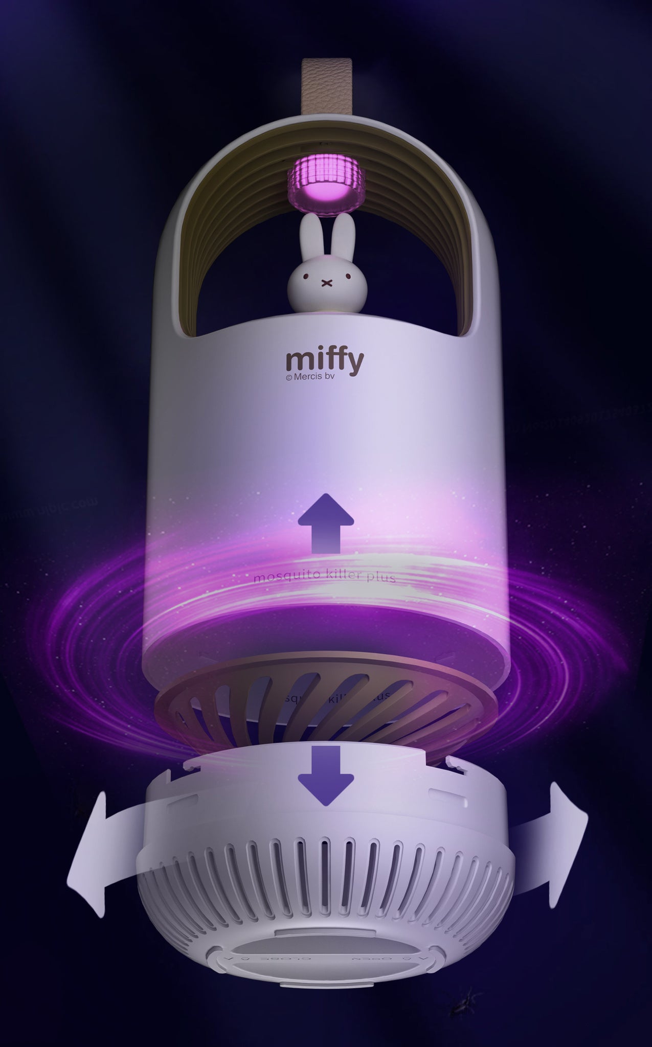 Miffy x Mipow Mosquito Killer Lamp 365nm UV Light Bug Zapper Trap Flies ...