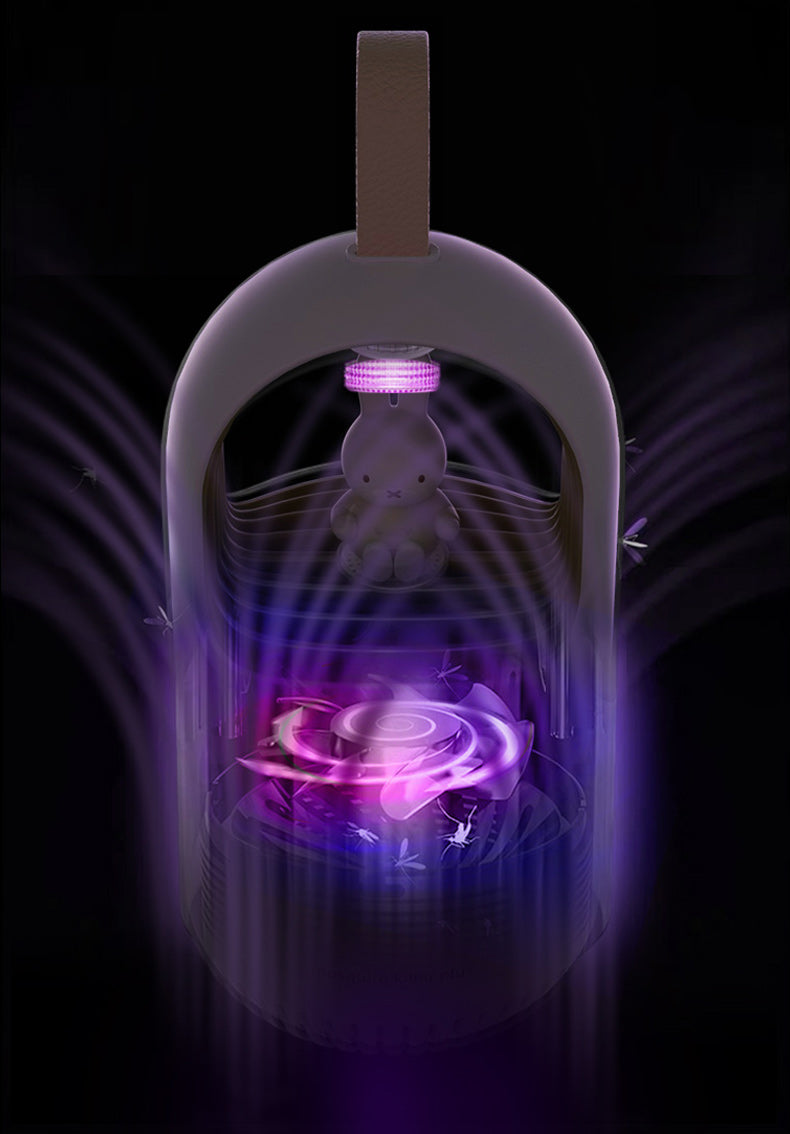 Miffy x Mipow Mosquito Killer Lamp 365nm UV Light Bug Zapper Trap Flies ...