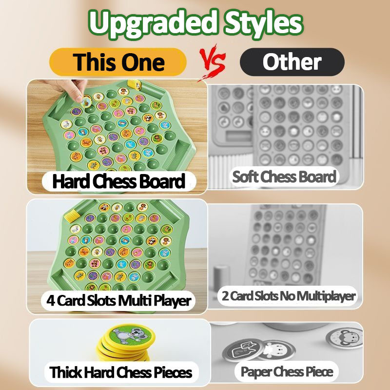 🔥Ship 24H🔥 Memory Chess Game Kids Toys Board Game Memory Game Flip ...