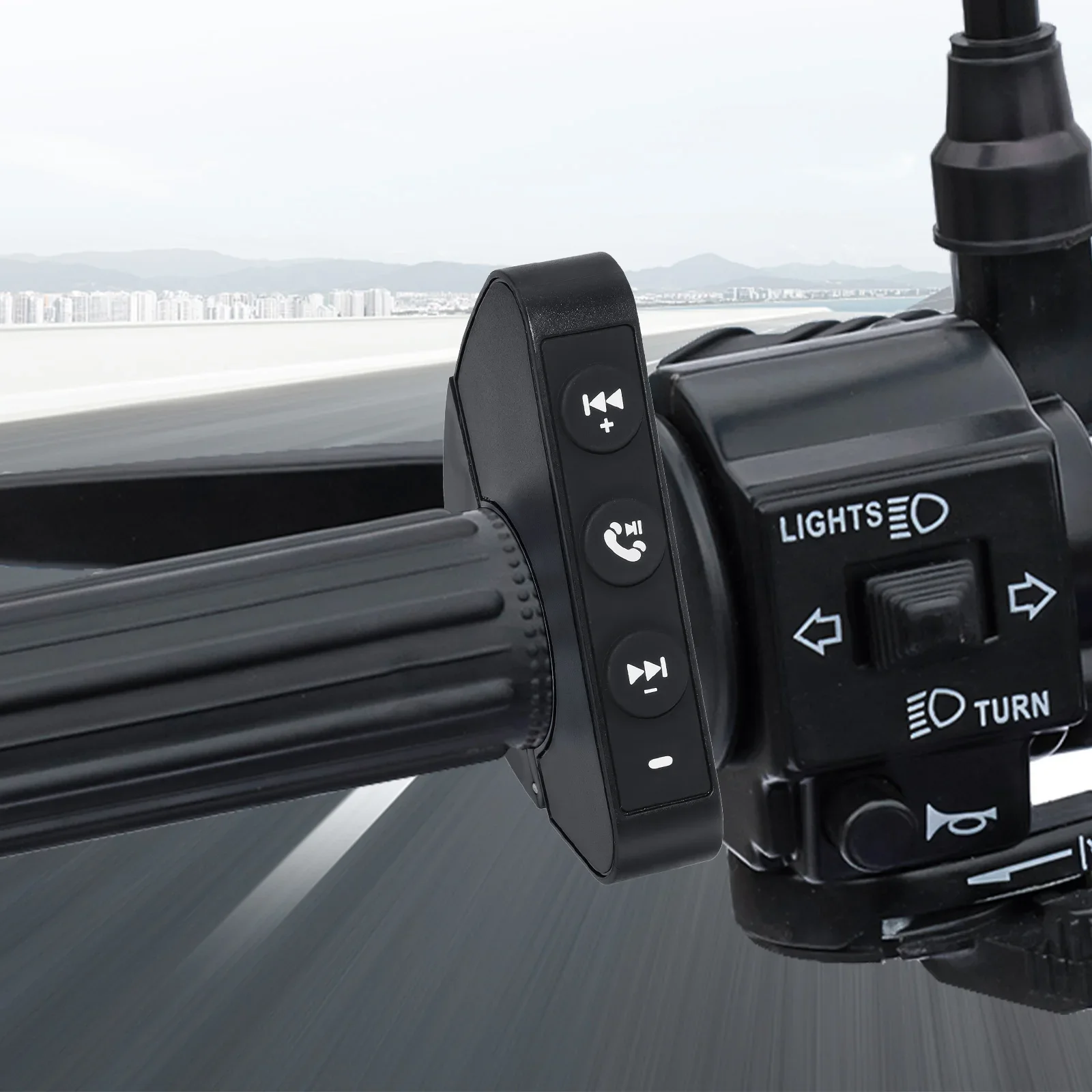 Wireless Bluetooth-compatible 5.3 Remote Control Button for Motorcycle ...
