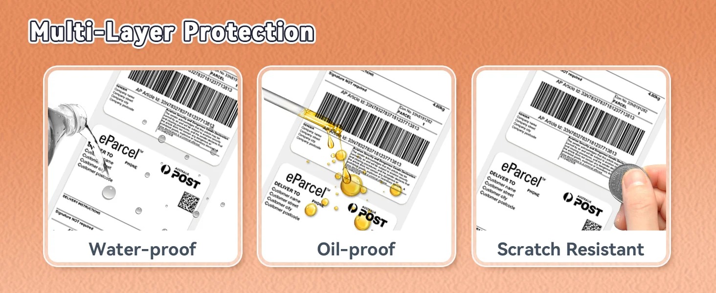 Phomemo Thermal Label Sticker For M110/M200/M220/M221/M120/241BT/D520 ...