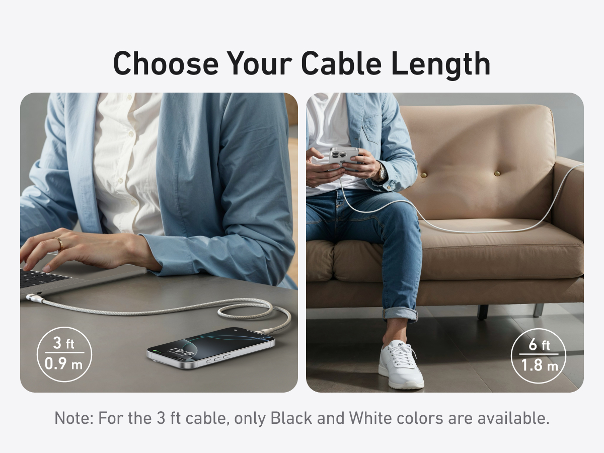 Anker Nano USB C Cable PD 240W Nylon Fast Charging Type C Durable Cable ...