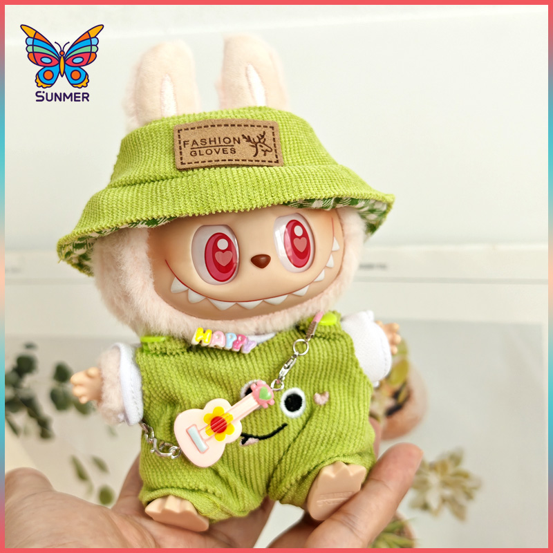 Labubu macaron doll clothes, suitable for labubu sizes of 15-17cm, cute ...