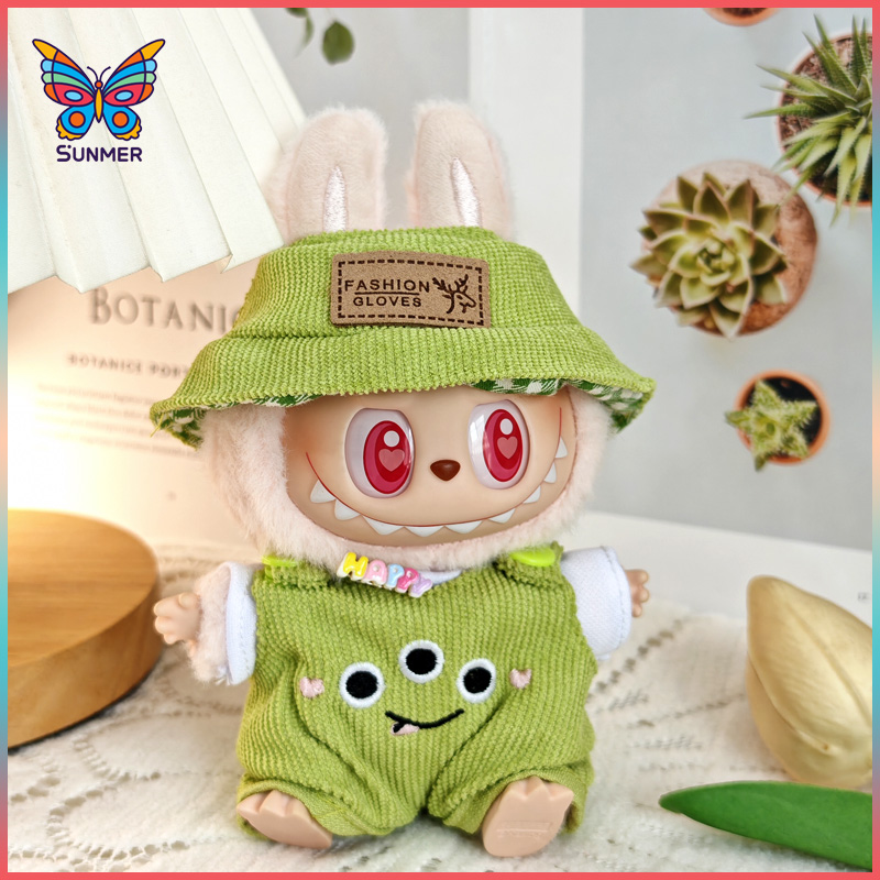 Labubu macaron doll clothes, suitable for labubu sizes of 15-17cm, cute ...