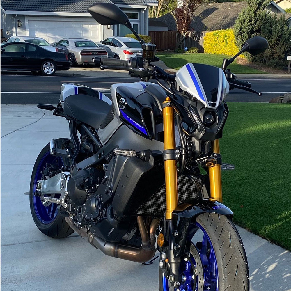PSLER For Yamaha MT09 V3 MT 09 SP Windshield Visor Windscreen Wind ...