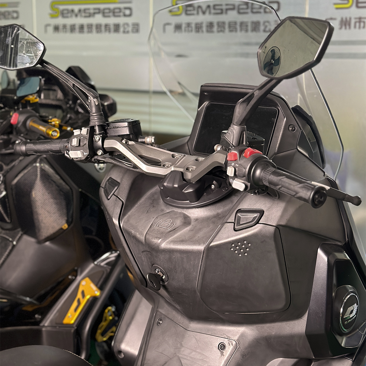 【SEMSPEED】For QJ Motor Fort 350 Fortress 350 Motorcycle Handlebar ...