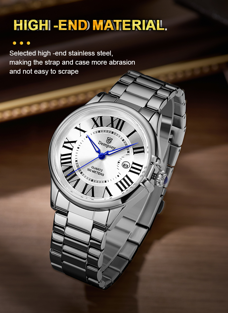 DEMPSEY Automatic Mechanical Watch for Men Jam Tangan Lelaki Original ...