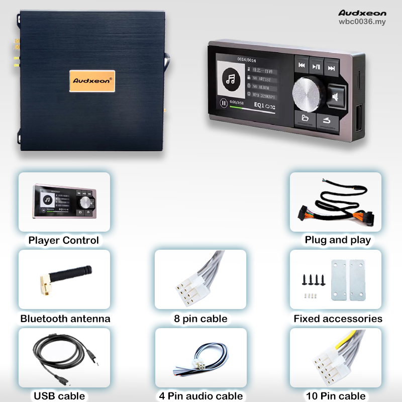 Audxeon D10pro DSP amplifier car dsp amplifier audio processor 10CH 31 ...